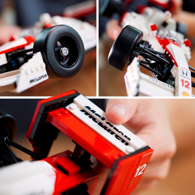 LEGO® Icons 10330 - McLaren MP4/4 & Ayrton Senna - StarBriques.com