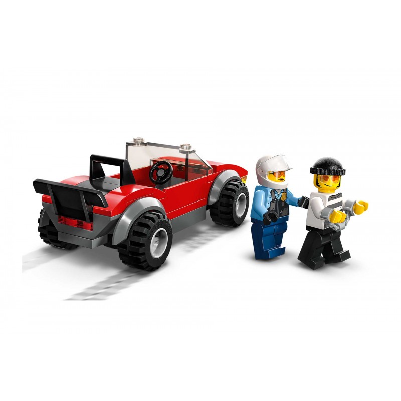 LEGO® City 60392 - La course-poursuite de la moto de police ...