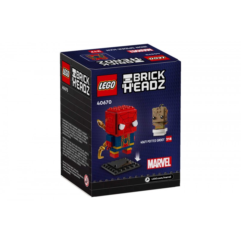 LEGO® BrickHeadz 40670 - Iron Spider-Man - StarBriques.com