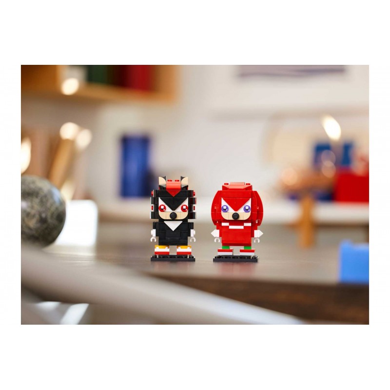 LEGO® BrickHeadz 40672 : Sonic the Hedgehog™ : Knuckles et Shadow ...