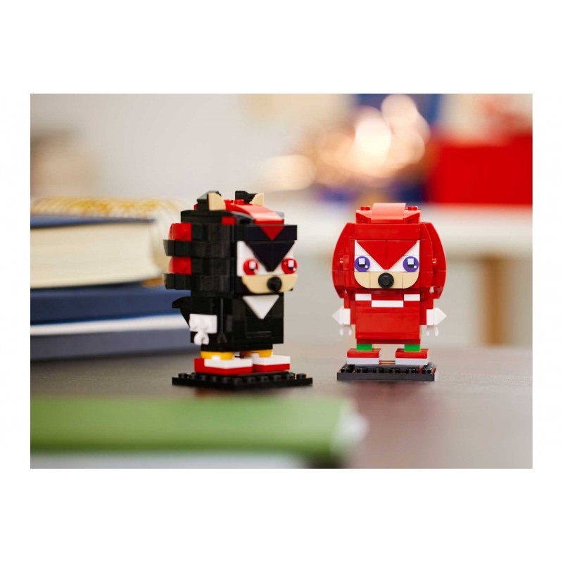 LEGO® BrickHeadz 40672 : Sonic the Hedgehog™ : Knuckles et Shadow ...