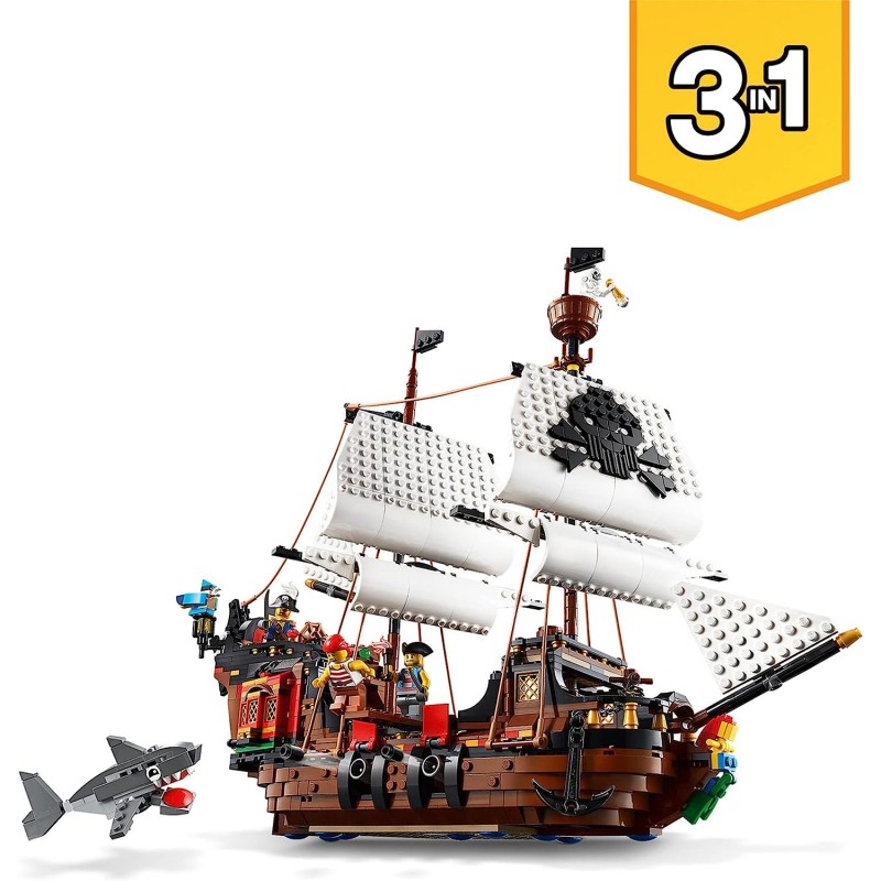 LEGO® Creator 31109 - Le bateau pirate - StarBriques.com