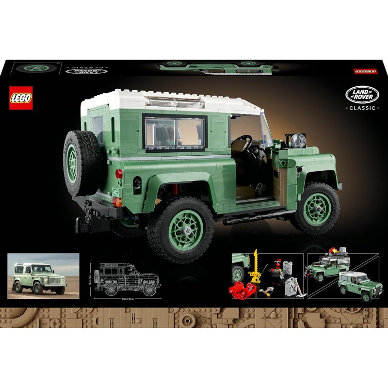 LEGO® Icons 10317 - Land Rover Classic Defender 90 - StarBriques.com
