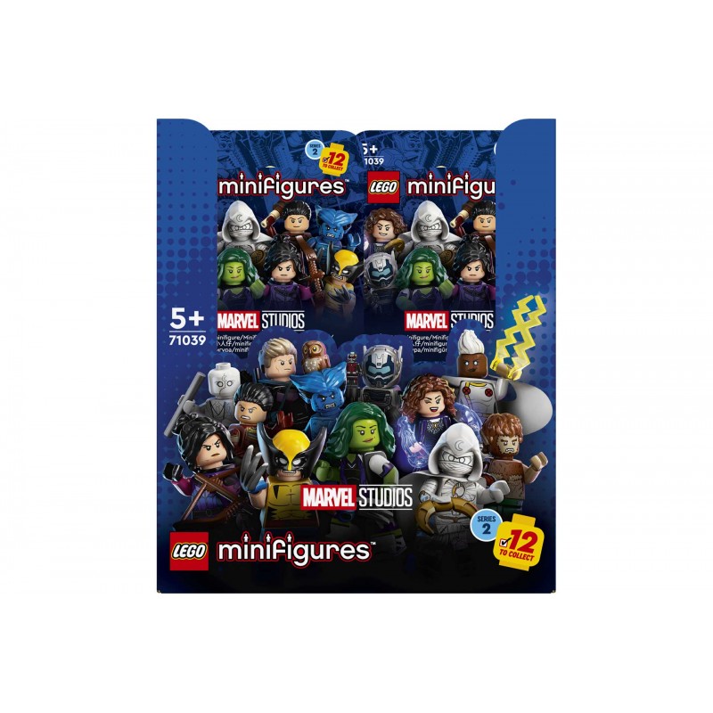 LEGO® 71039 Minifigures Marvel Studios Series 2 - Boîte de 36 Minifigurines - StarBriques.com